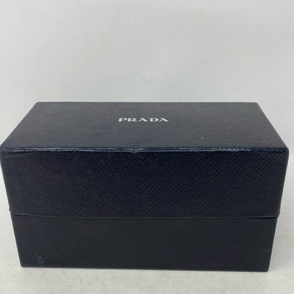 Prada | Other | Prada Black And Silver Sunglasses Box | Poshmark
